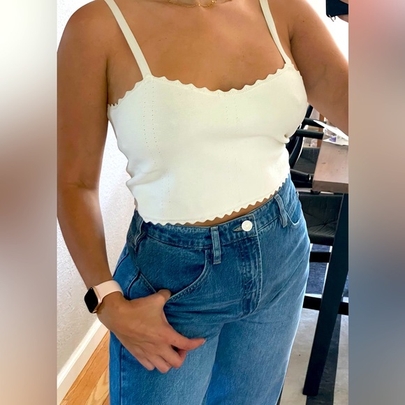 Zara | Tops | Zara Cropped Tank | Poshmark
